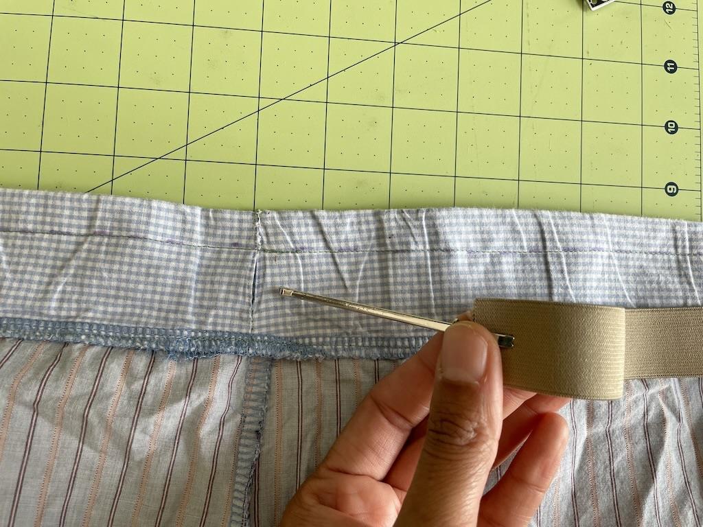 How to Put Elastic in a Waistband Casing: Full Tutorial