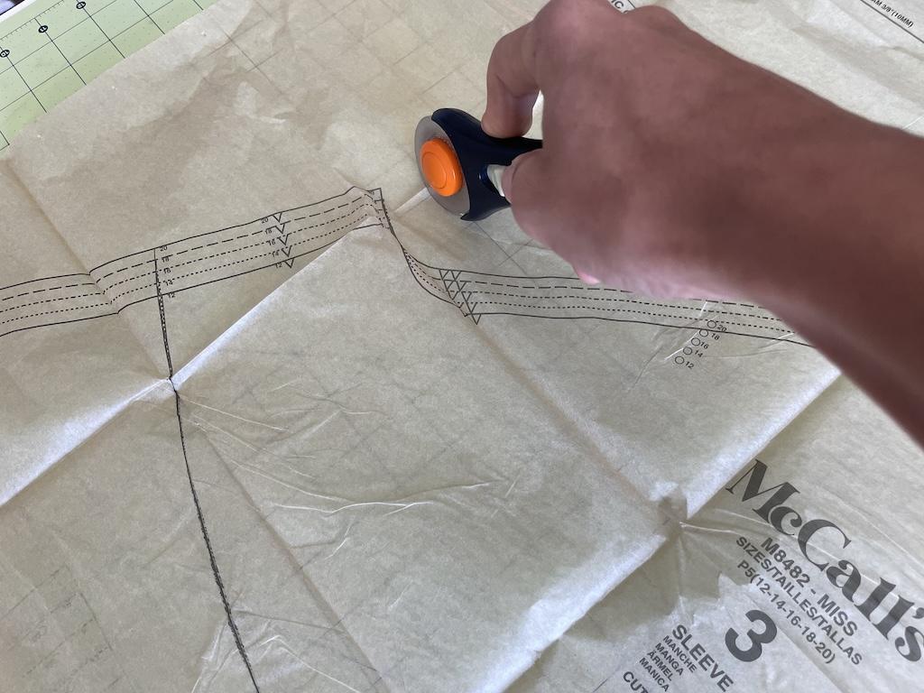 How to Cut Out Tissue Paper Sewing Patterns