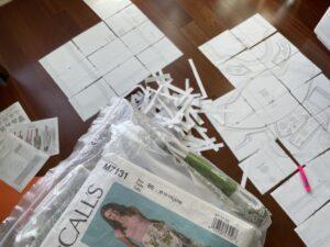 How to Prepare Tissue Paper Patterns for Sewing
