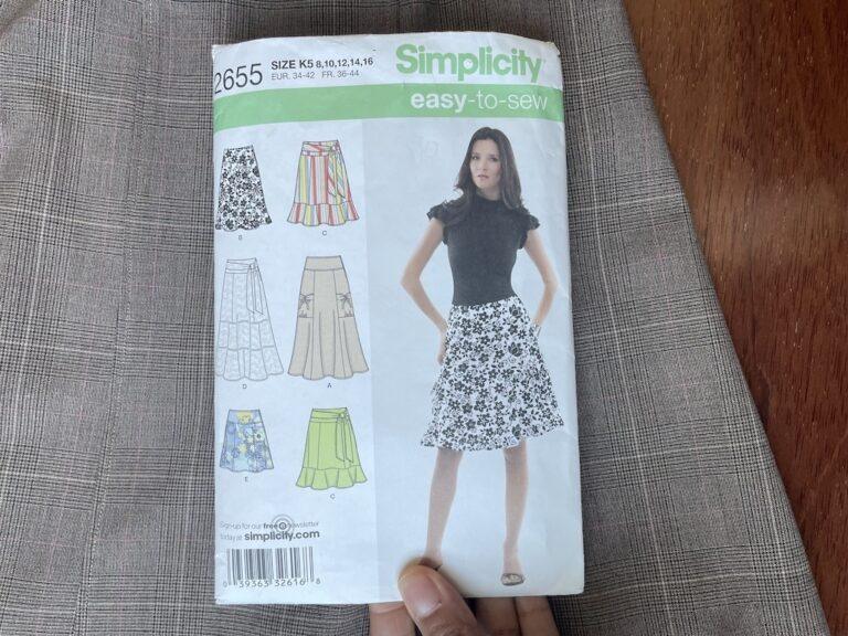 DIY Flared Skirt: Mini to Knee Length | Simplicity S2655